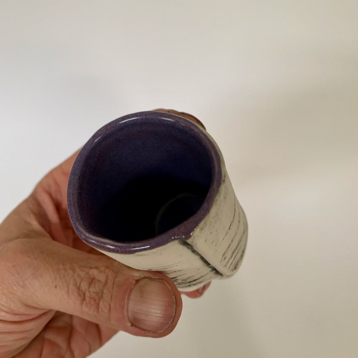 Amethyst Birch Espresso Cup – B. Cronk Ceramics